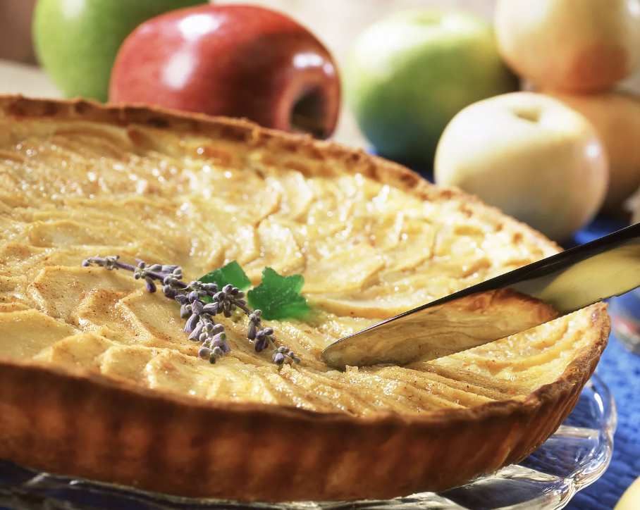 Creamy Spanish Apple Tart — Recipes