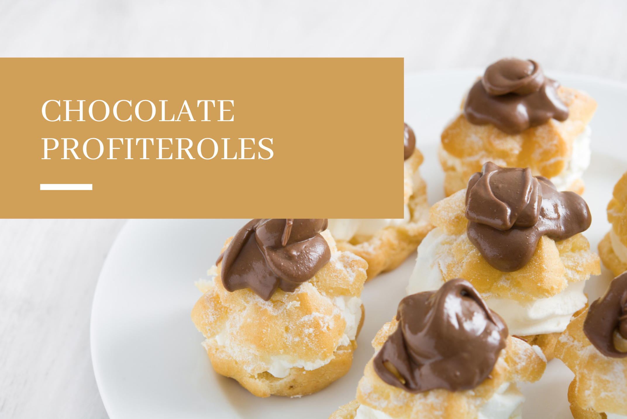 Chocolate Profiteroles — Recipes